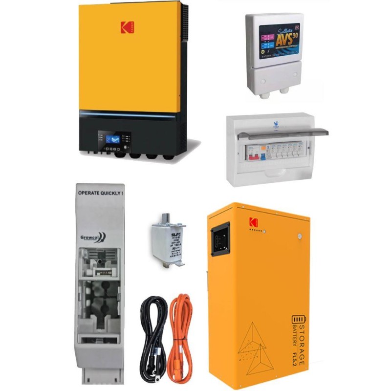 7.2kW Battery Backup System for your home